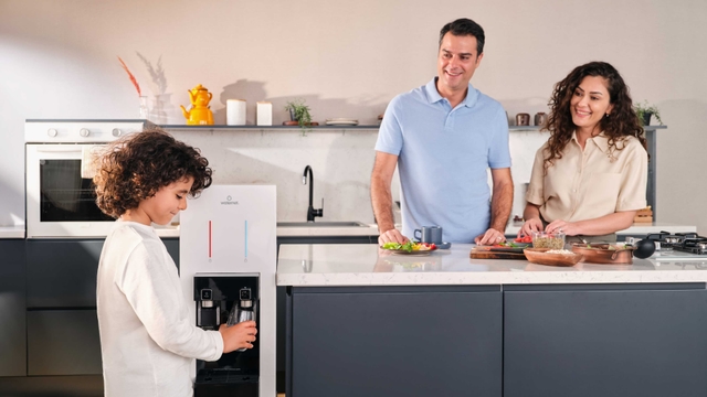 Clean Aesthetic: White Purified Water Dispensers | Waternet